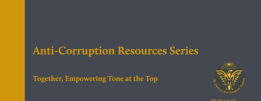 Internal Control – The American Anti-Corruption Institute (AACI)