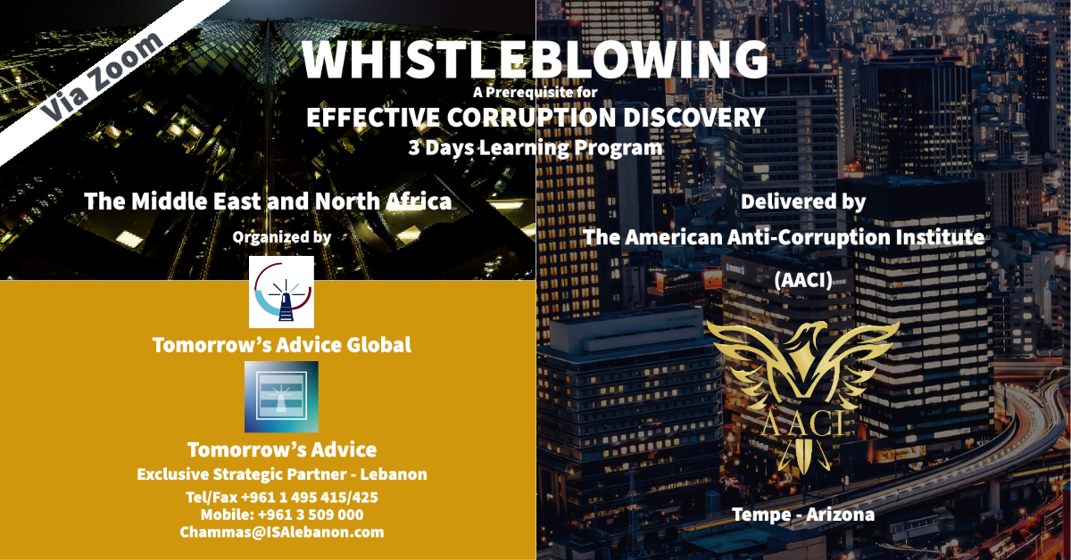 Whistleblowing: A Prerequisite for Effective Corruption Discovery ...